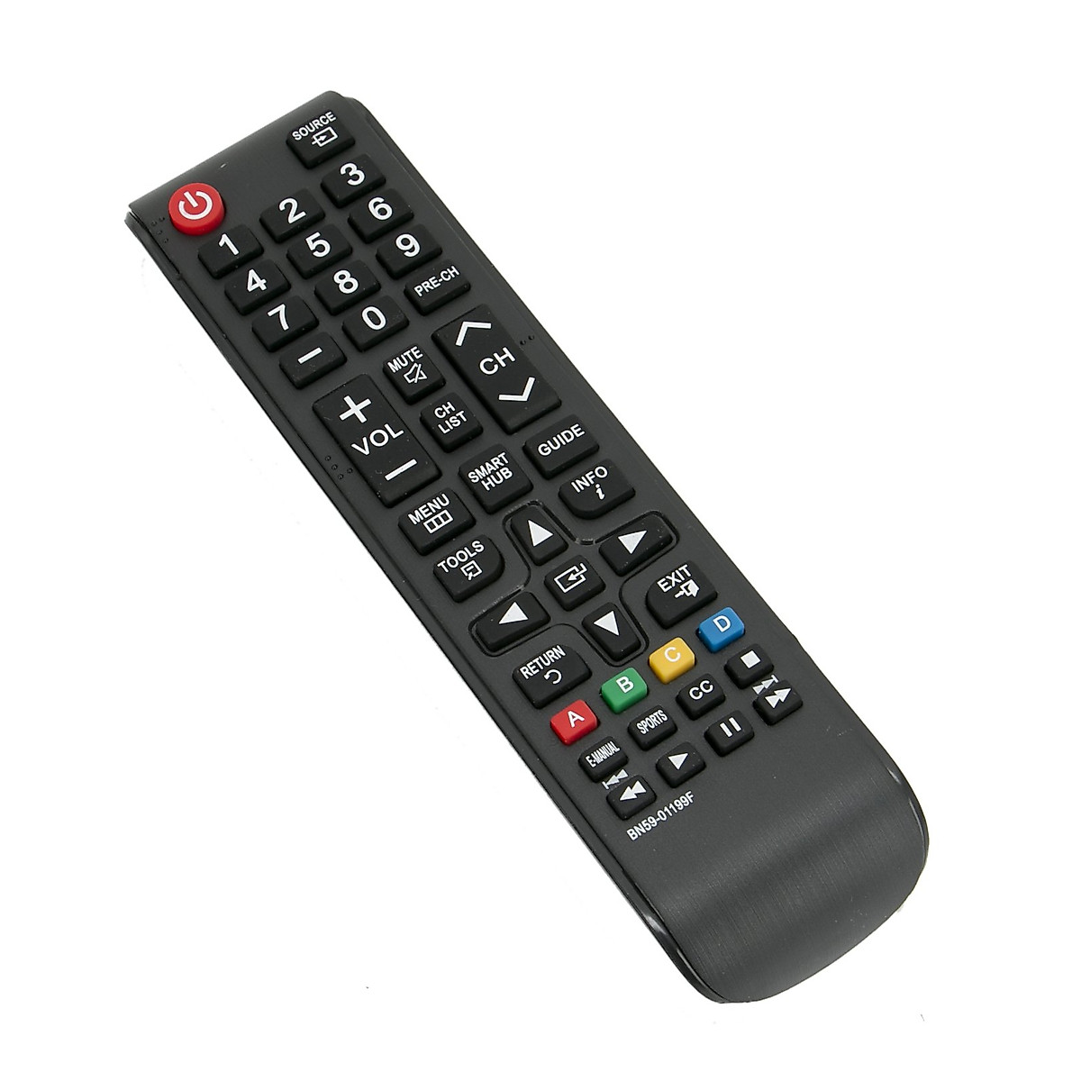 BN59-01199F Replaced Universal TV Remote Control fit for Samsung LED HDTV 7500 9500 6200 6520 Series UN32J5205 UN40JU6700 UN48JU6700 UN55JU6700 UN65JU6700 BN5901199F