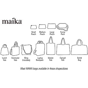 maika Recycled Canvas Zippered Backpack, Nochi, Grey