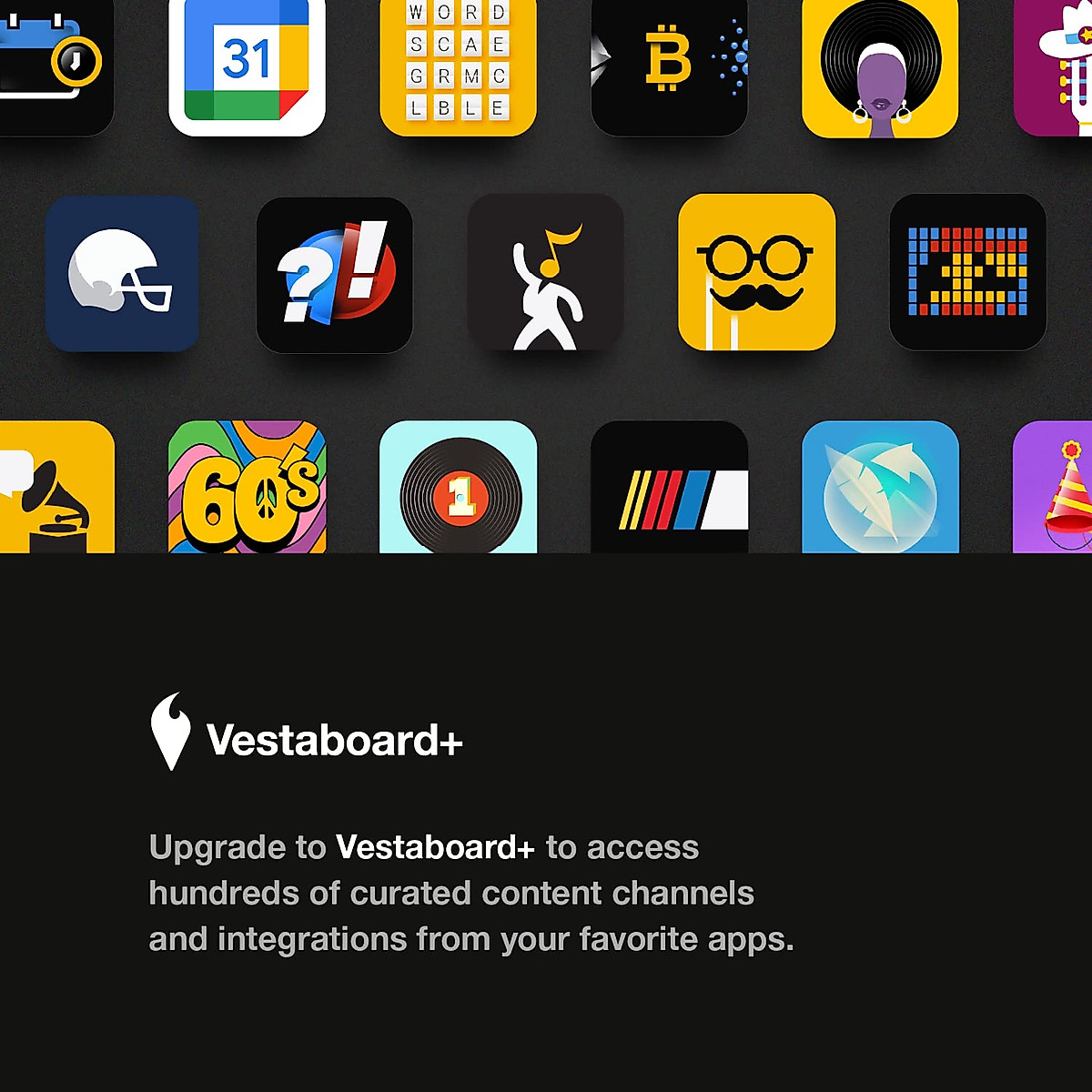 Vestaboard Message Board - Flagship Black - Inspire From Anywhere With The Award-Winning 42” Split-Flap Display