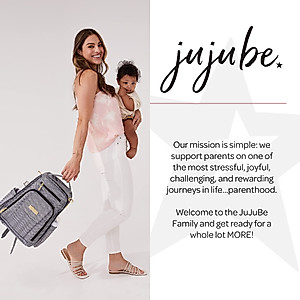 JuJuBe | Be Right Back Baby Diaper Bag Backpack - Travel Backpack for Women - Machine Washable | The Queen of The Nile
