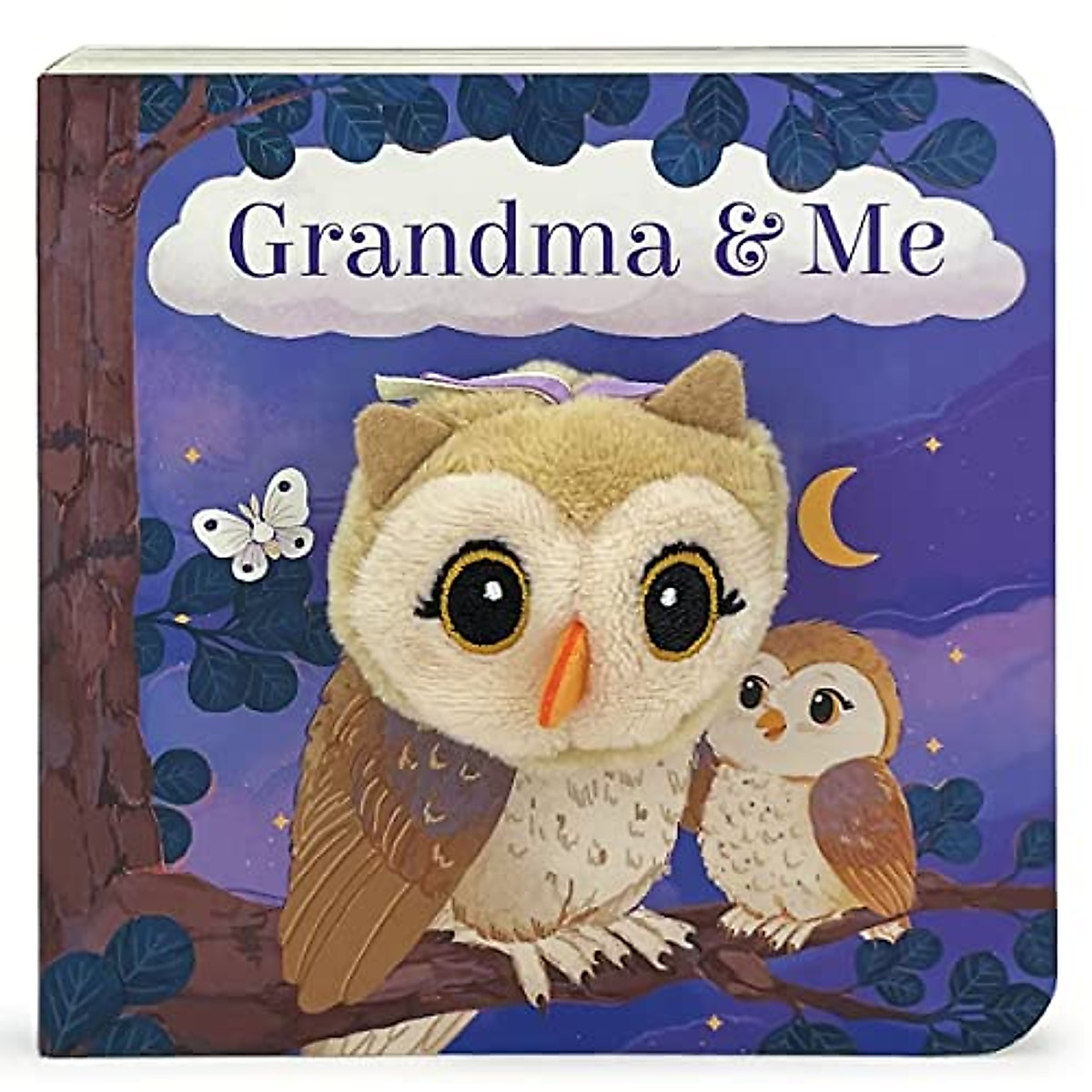 Grandma & Me Children's Finger Puppet Board Book, Ages 1-4
