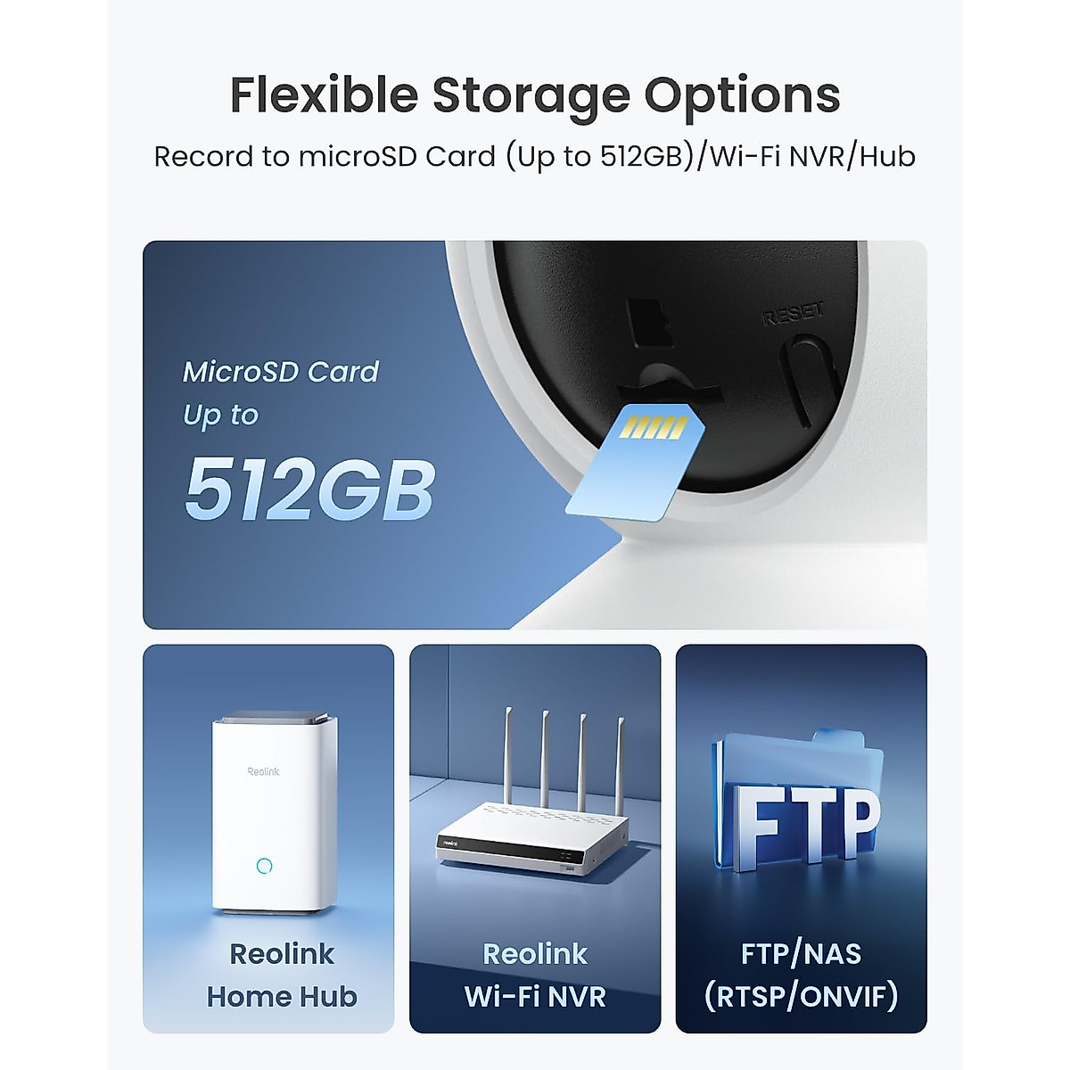 REOLINK Cameras for Home Security, 4MP HD Plug-in Security Camera Indoor Wireless, 2.4/5Ghz WiFi, Pan Tilt, Night Vision, Baby Monitor/Pet Camera, Home Cameras with App for Phone, E1 Pro (2 Pack)