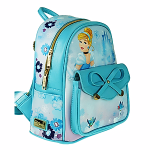 KBNL Princess - Cinderella 11'' Vegan Leather Mini Backpack - A21727, Multicoloured, Medium