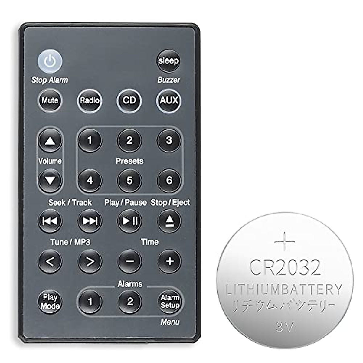 CHUNGHOP Replacement Remote Control Compatible with bosee Wave Sound Touch Music Radio System (System I II III IV with Battery)