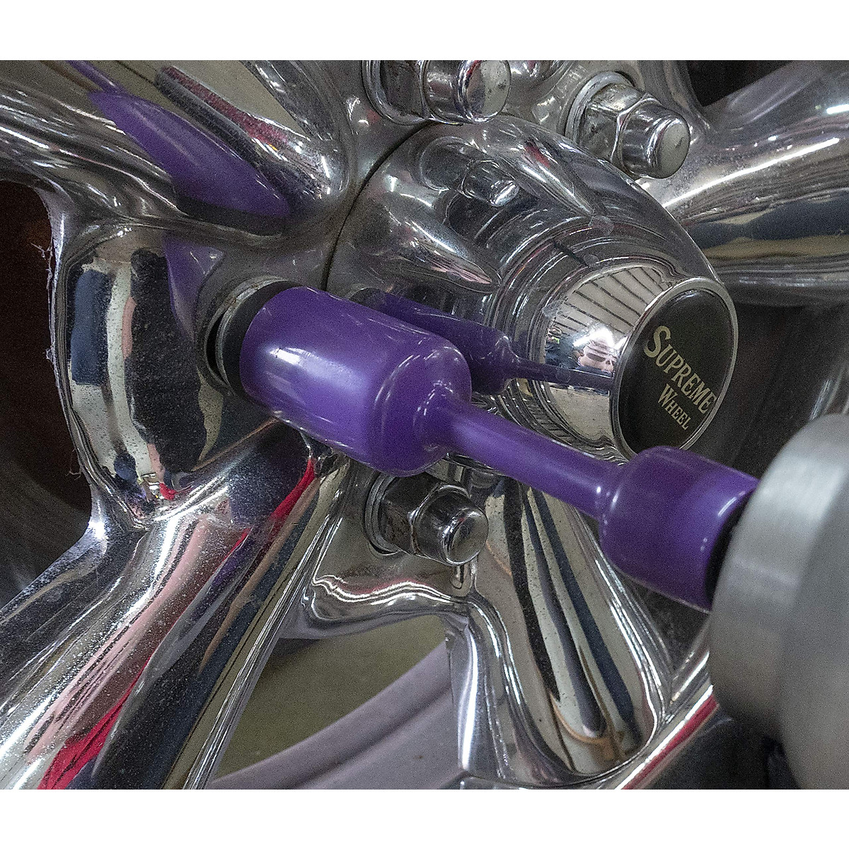 Lisle 12200 Stubby Torque Stick Set, 3pc, Orange, Green, Purple, 17mm, 19mm, 21mm