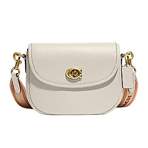 Coach Willow Saddle Bag, Chalk
