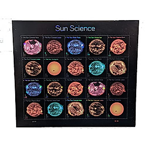 Sun Science Forever Postage Stamps Sheet of 20 US Postal First Class Birthday Anniversary Wedding Celebrate (20 Stamps)