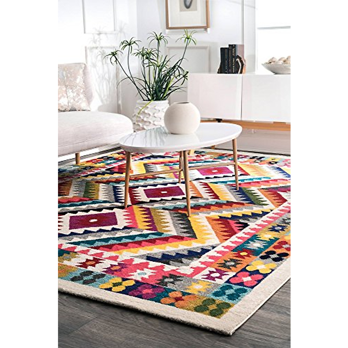 nuLOOM Abbie Abstract Area Rug, 5' x 8', Multi