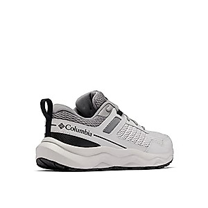 Columbia Men's Plateau Hiking Shoe, Grey Ice/Black, 9