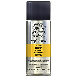 Winsor & Newton Artists' Aerosols Workable Fixative, Transparent – 400ML