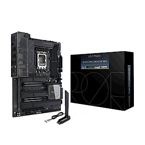 ASUS ProArt Z490-CREATOR 10G Intel® Z490 LGA 1200 ATX Content Creation Motherboard (12+2 Power Stages, DDR4 4600, 10G LAN Card, 2.5G Intel LAN, Thunderbolt™ 3 Type-C, M.2, USB 3.2 Gen 2)