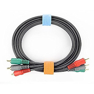 PASOW 50pcs Cable Ties Reusable Fastening Wire Organizer Cord Rope Holder 7 Inch (Black)