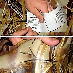 TEAR-AID unisex Fabric Repair first aid kits, Fabric Repair (Pack of 1), Pack 1 US