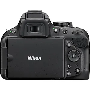 Nikon D5200 24.1 MP CMOS Digital SLR with 18-105mm f/3.5-5.6 AF-S DX VR ED NIKKOR Zoom Lens (Black) (Discontinued by Manufacturer)