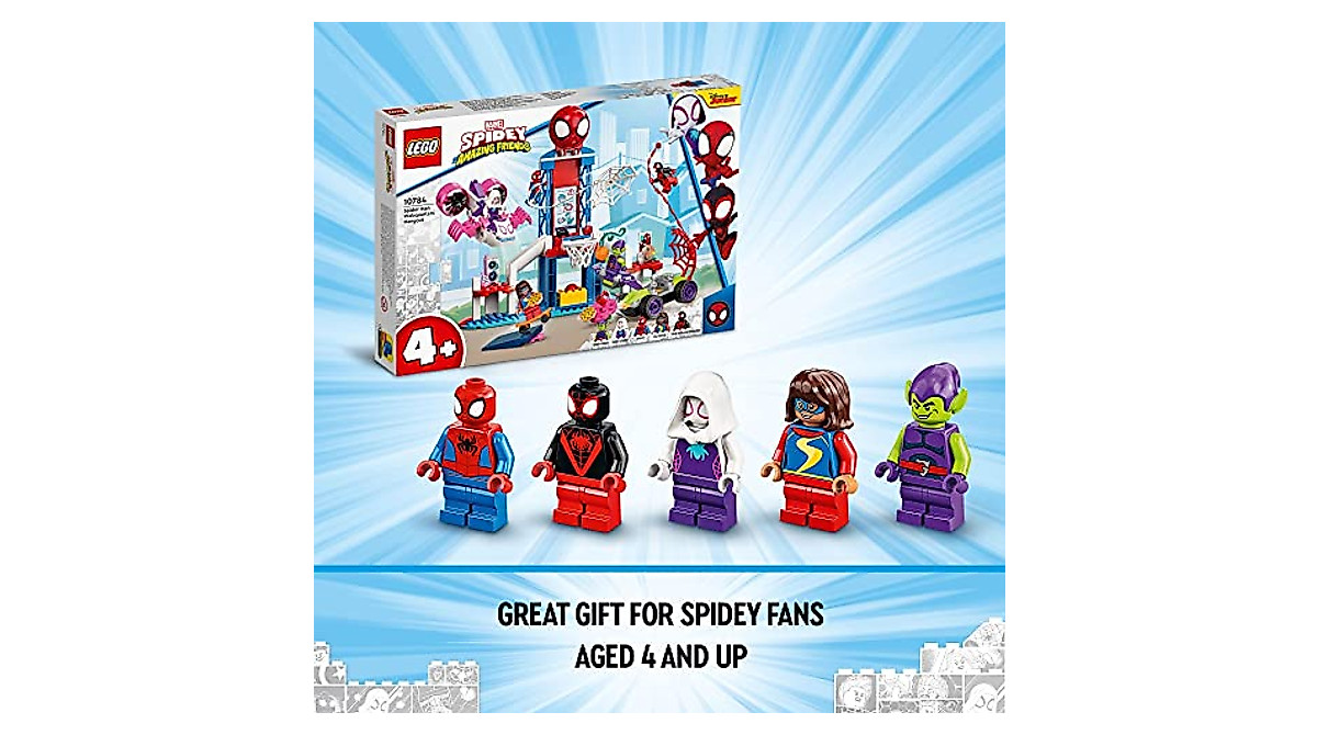 LEGO Marvel Spider-Man Webquarters Hangout - Fun for Kids