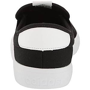 adidas Unisex Vulcraid3r Slip on Running Shoe, Core Black/Core Black/White, 10 US Men