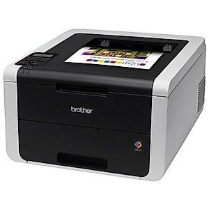 Brother HL-3170CDW Digital Color Printer with Wireless Networking and Duplex, Amazon Dash Replenishment Ready