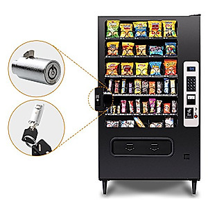 ABuff 2 Pack High Security Vending Machine Key, Soda Machine Lock for Coke Machine, Pepsi Machine, Snack Machine, Candy Machine, Keyed Different