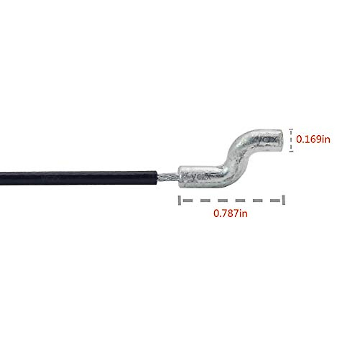 NOFIXS 1501123MA Clutch Drive Cable for Front Wheel Drive Mower and Snow Thrower 1501123 MT1501123MA Rotary 5646