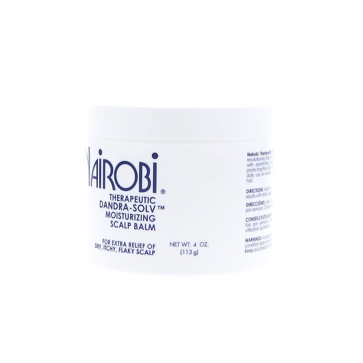 Nairobi Therapeutic Dandra-Solve Moisturizing Scalp Balm Unisex, 4 Ounce