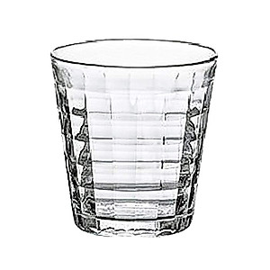Duralex Prisme Clear Tempered Glass, 6 Count (Pack of 1)