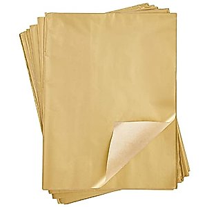 Gold Tissue Paper for Gift Wrapping Bags and Birthday Party (60 Sheets, 20 x 26 in)