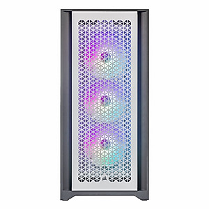 Velztorm White Aciex Gaming PC 14th Gen AI Compatible (Intel i9-14900K 24-Core, 128GB DDR5 4800MHz RAM, 8TB PCIe SSD, GeForce RTX 4090 24GB, 1000W, WiFi6, BT5.2, Win 11 Pro) VELZ0061