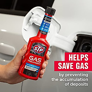 STP Gas Treatment, Fuel Intake System Cleaner, Bottles, 5.25 Fl Oz, Pack of 12