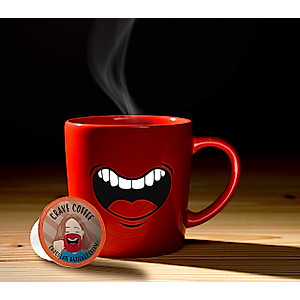 Crave Beverages Flavored Coffee Pods Sampler, Compatible with 2.0 K-Cup Brewers, Assorted Variety Pack, 100 Count