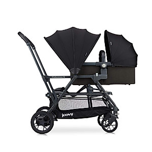 Joovy Portable Stroller Bassinet with Zip Closure, UPF 50 Sun Canopy - Compatible Qool and Caboose RS Strollers (Adapters Sold Separately)