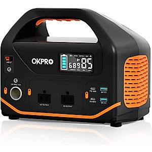 T POWER Car Charger for BLUETTI EB3A EB70 EB70S Rockpals NinjaBatt OKPRO Portable Power Station 200W 250W 300W & 500 Watt Solar Generator Auto ADC Adapter Power Supply