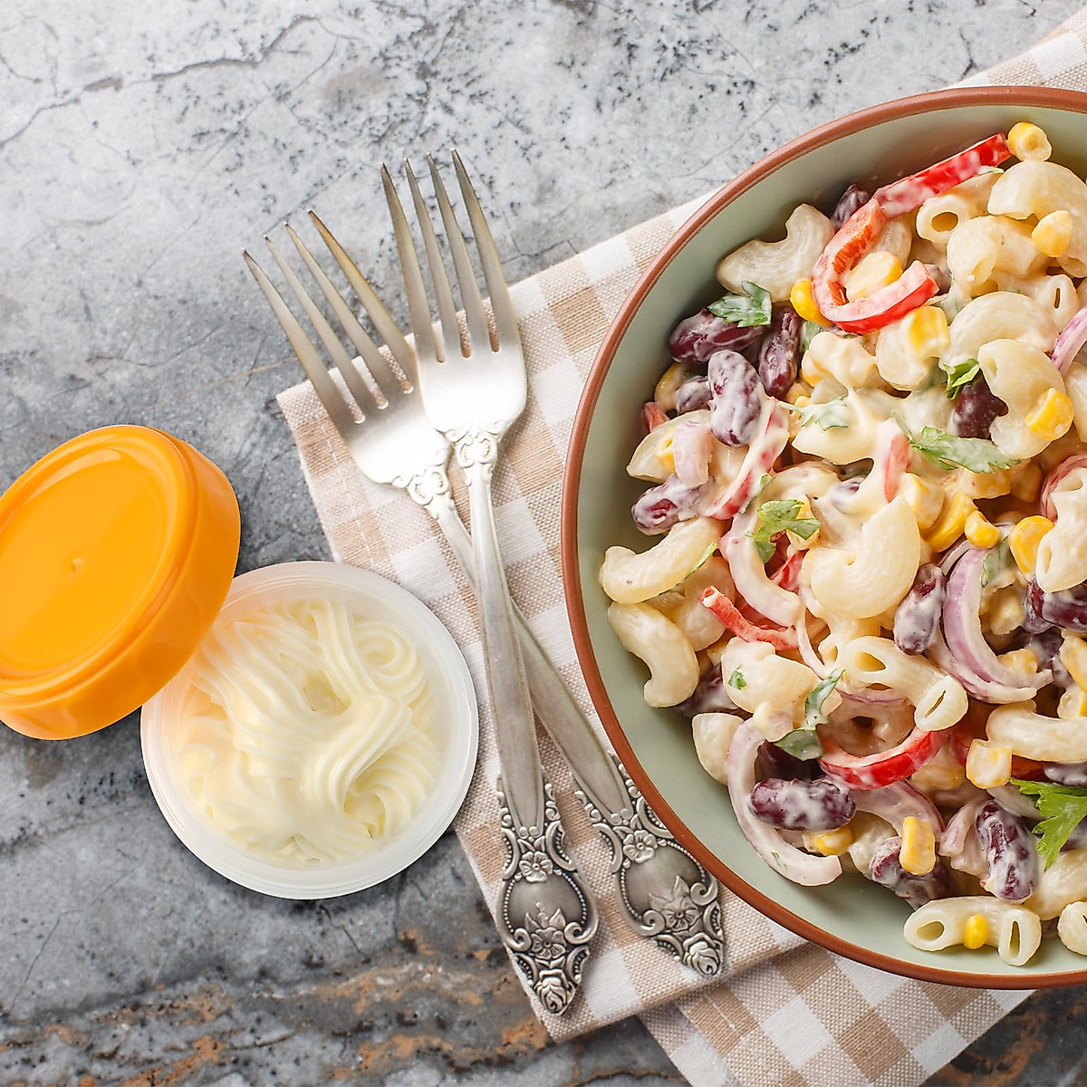 Xuelimei 2 oz/ 60 ml Small Plastic Food Containers,Reusable Food Storage Containers with Lids Plastic Reusable Freezer Storage Containers, Leakproof & Airtight, Freezer Safe, Dishwasher Safe. (12)