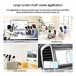 Charella #MAbW99 Wireless Display Adapter/Receiver Support Mirror Phone/Tablet/Laptop to HDTV Supports Select Android & Windows Device