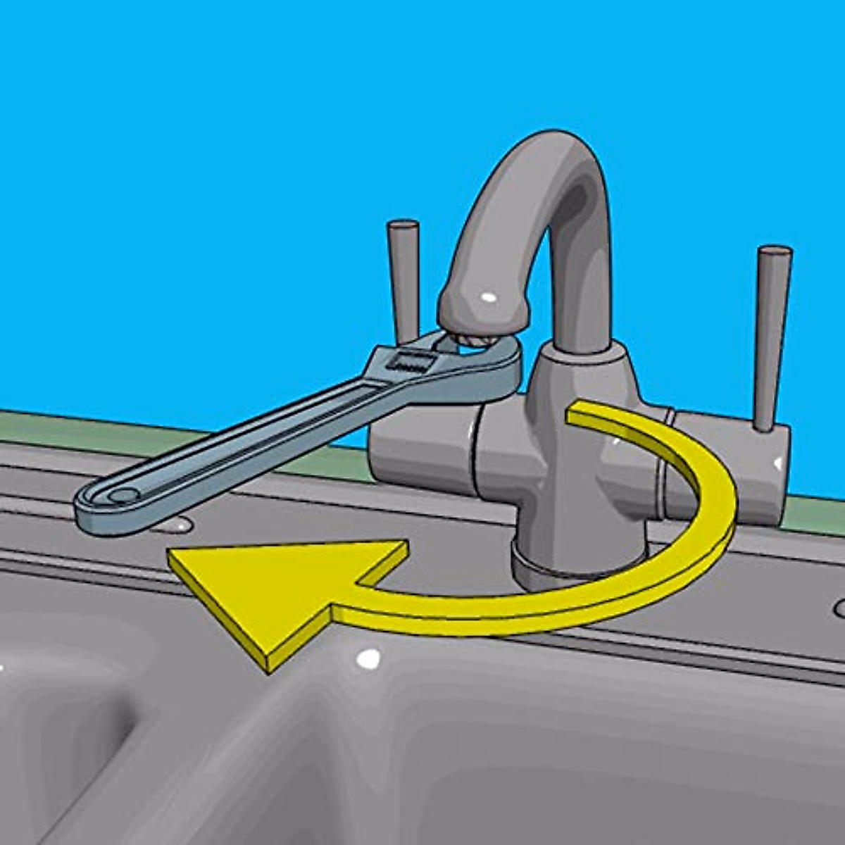PF WaterWorks TouchFLOW Water Sense Listed Kitchen Aerator with Pause (Trickle) - Swivel Dual Spray Dual Thread (15/16-27, 55/64-27) - 1.5 GPM; PF0547