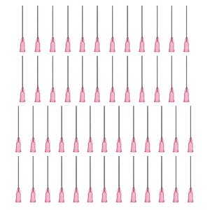 PATIKIL Blunt Tip Dispensing Needles 2 Inch, 100 Pcs 20G Industrial Liquid Dispenser Needle with Lure Lock for Refilling Liquid Inks Adhesive Glue