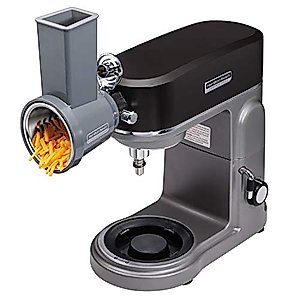 HAMILTON BEACH PROFESSIONAL 63247 Stand Mixer Specialty Attachment-Slicer and Shredder Set, GREY
