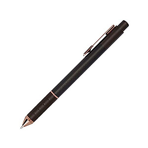 TUL Brilliance Pens, Ballpoint, Medium Point, 1.0 mm, Black Barrels, Black Ink, Pack of 4 Pens