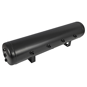 STAYTOP Dual Air Compressors 5 Gallon Air Tank for Air Suspension/Air Ride Bag/Train Horn/Spring, Onboard Air System Kit 200 psi Compressors