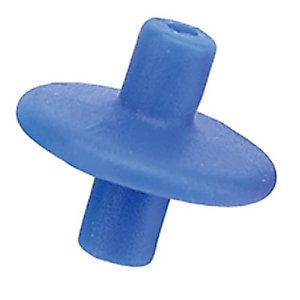 Pine Ridge Archery Slide-On Kisser Button (Pack of 1), Blue, X-Large, 11/16"