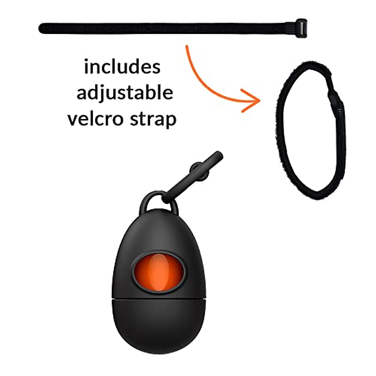 TUG Dog Waste Bag Dispenser with Dog Poop Bags, 15 Bags Per Roll, With Black Dispenser