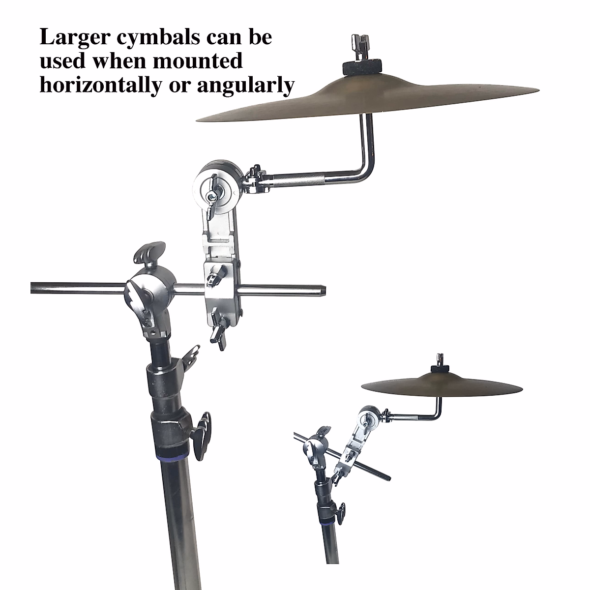 Splash and Bell Cymbal Mount Multi Clamp - AIAS Percussion