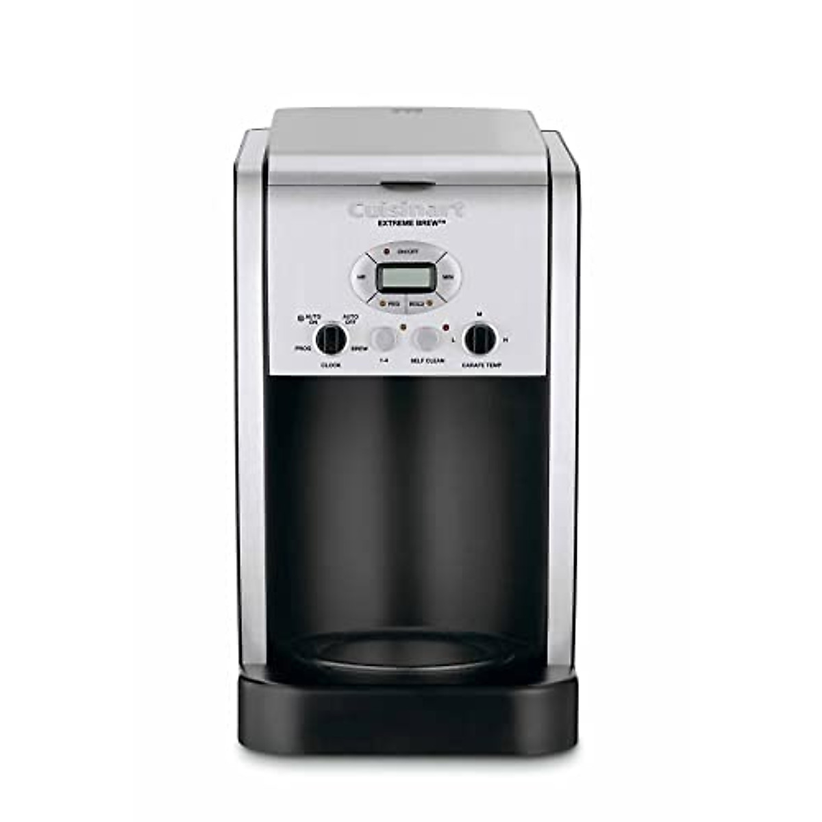 Cuisinart DCC-2650P1 Extreme Brew 12-Cup Programmable Coffeemaker, Black/Stainless Steel
