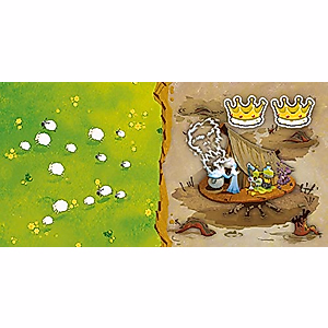 Blue Orange Games Kingdomino Award Winning Family Strategy Board Game, 4 players