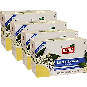 Linden Tea by Badia 100 Tea bags