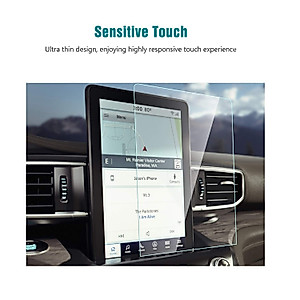Flyingchan Screen Protector Compatible With 2020-2024 Ford Explorer 10.1-inch Touch Screen,Anti Glare Scratch,Shock Resistant, Navigation Accessories