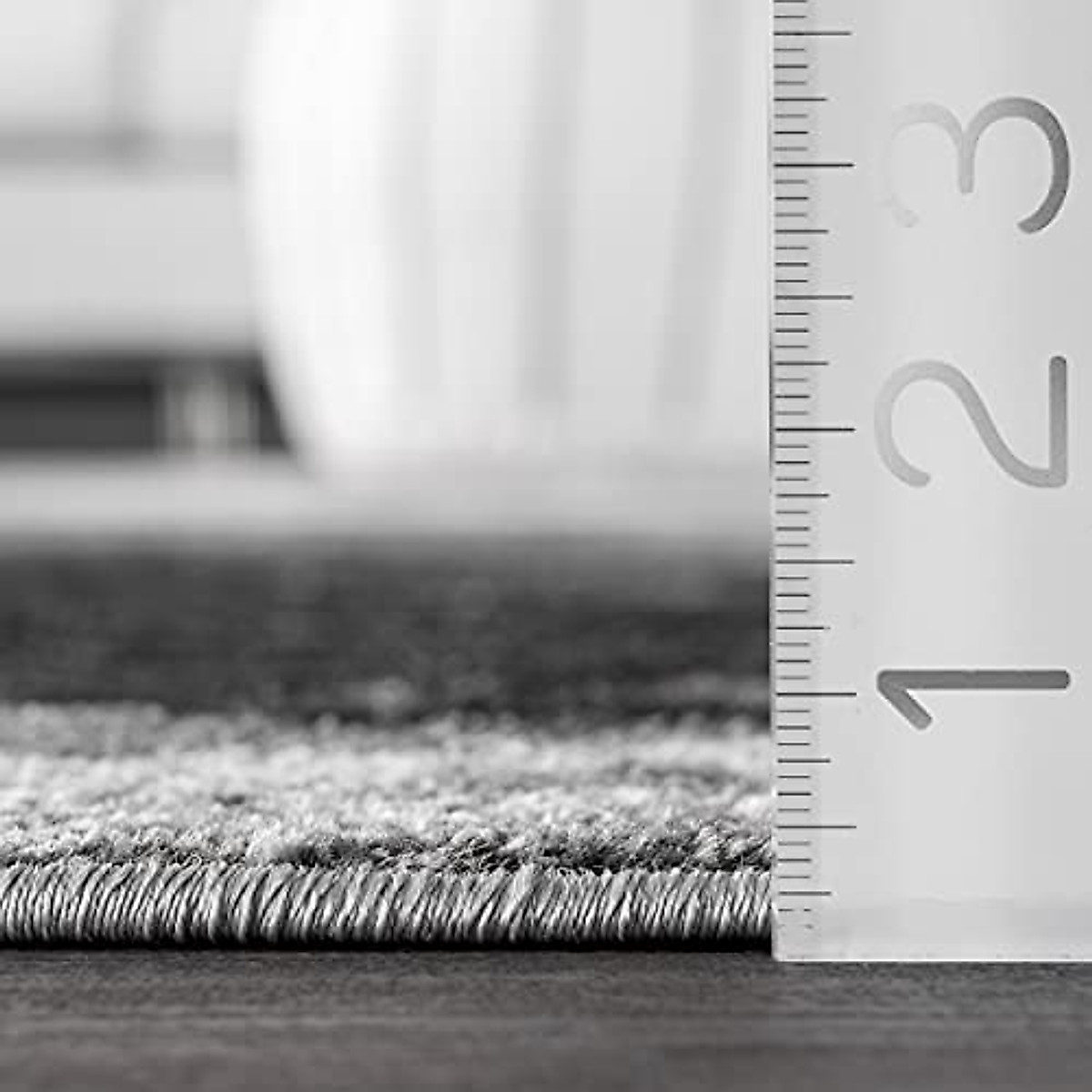 nuLOOM Remona Abstract Area Rug, 7' 6" x 9' 6", Grey