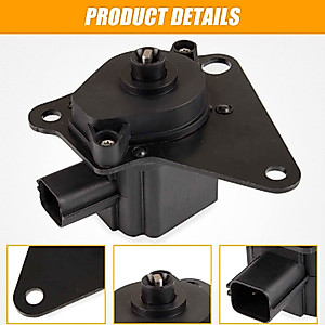 RANSOTO 911-902 Intake Manifold Runner Control Valve IMRC Compatible with Dodge Caliber Journey Avenger Jeep Compass Patriot Chrysler Sebring 1.8L 2.0L 2.4L Replace Part Number 4884549AD (Black)