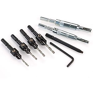 SNAPPY 7-Piece Cabinet Makers Set Fits Festool Centrotec Chucks #93572