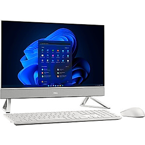 Dell 2023 Newest Inspiron 5410 24" FHD(1920x1080) Touchscreen All-in-One Desktop | 12th Gen Intel 10-Core i5-1235U Processor | WiFi 6E | Bluetooth | USB-C | 32GB DDR4 1TB SSD+1TB HDD | Win11 Pro