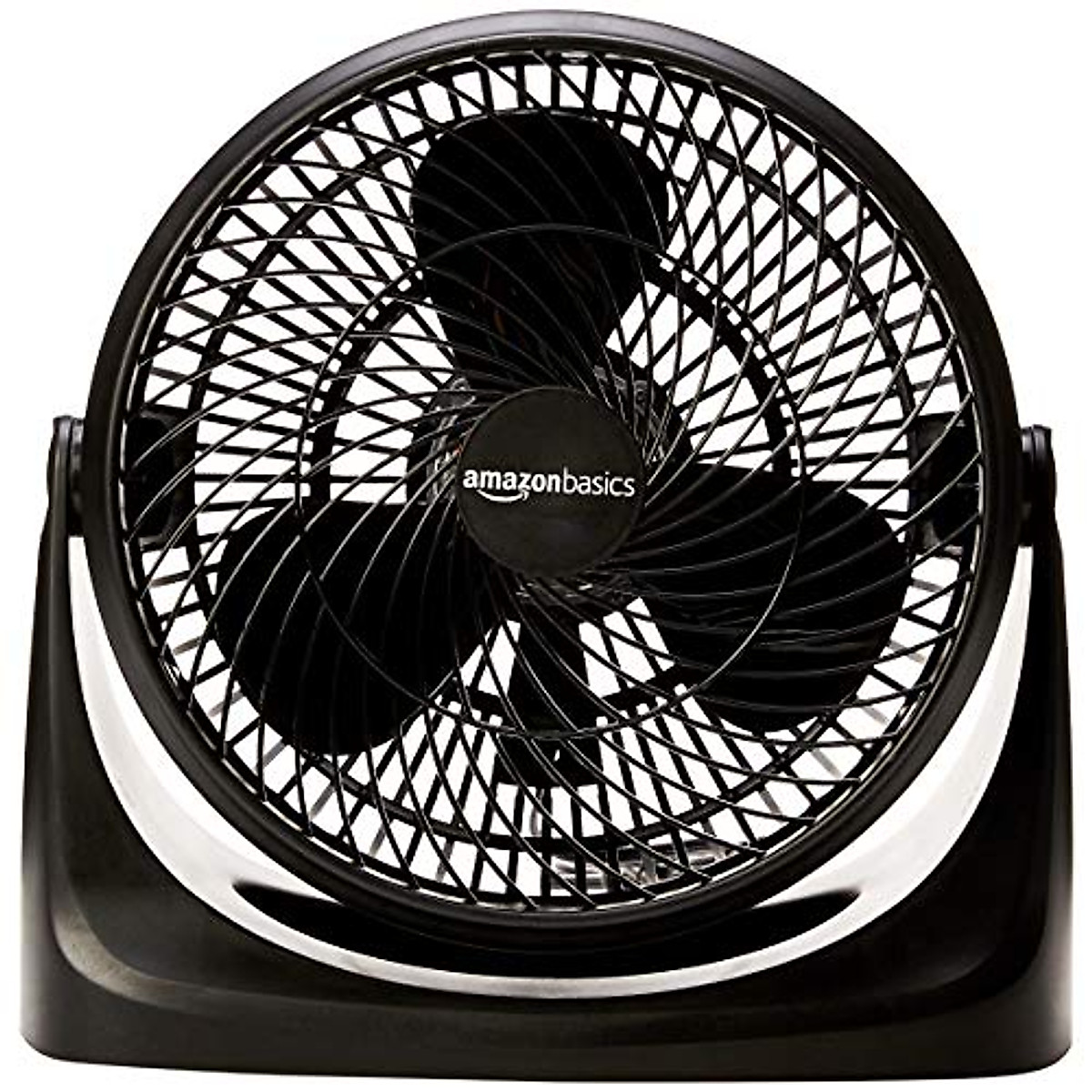 Amazon Basics 3 Speed Small Room Air Circulator Fan, 11-Inch, Blade, Black, 7.6"D x 14.8"W x 14.1"H
